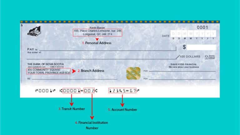 [Step-by-Step] How to Read a Canadian Cheque | Print & Cheques Now
